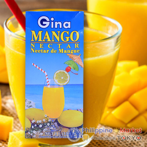 Gina Mango Nectar (Tetra Pack) 1000ml – Akabane Bussan Pinoy Foods ...