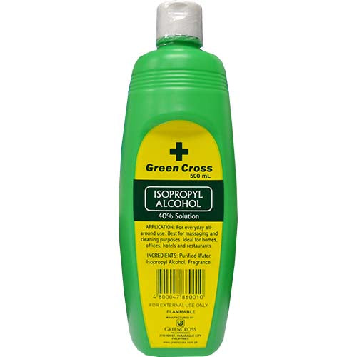 Green Cross Alcohol 500ml – Akabane Bussan Pinoy Foods - Shopping App